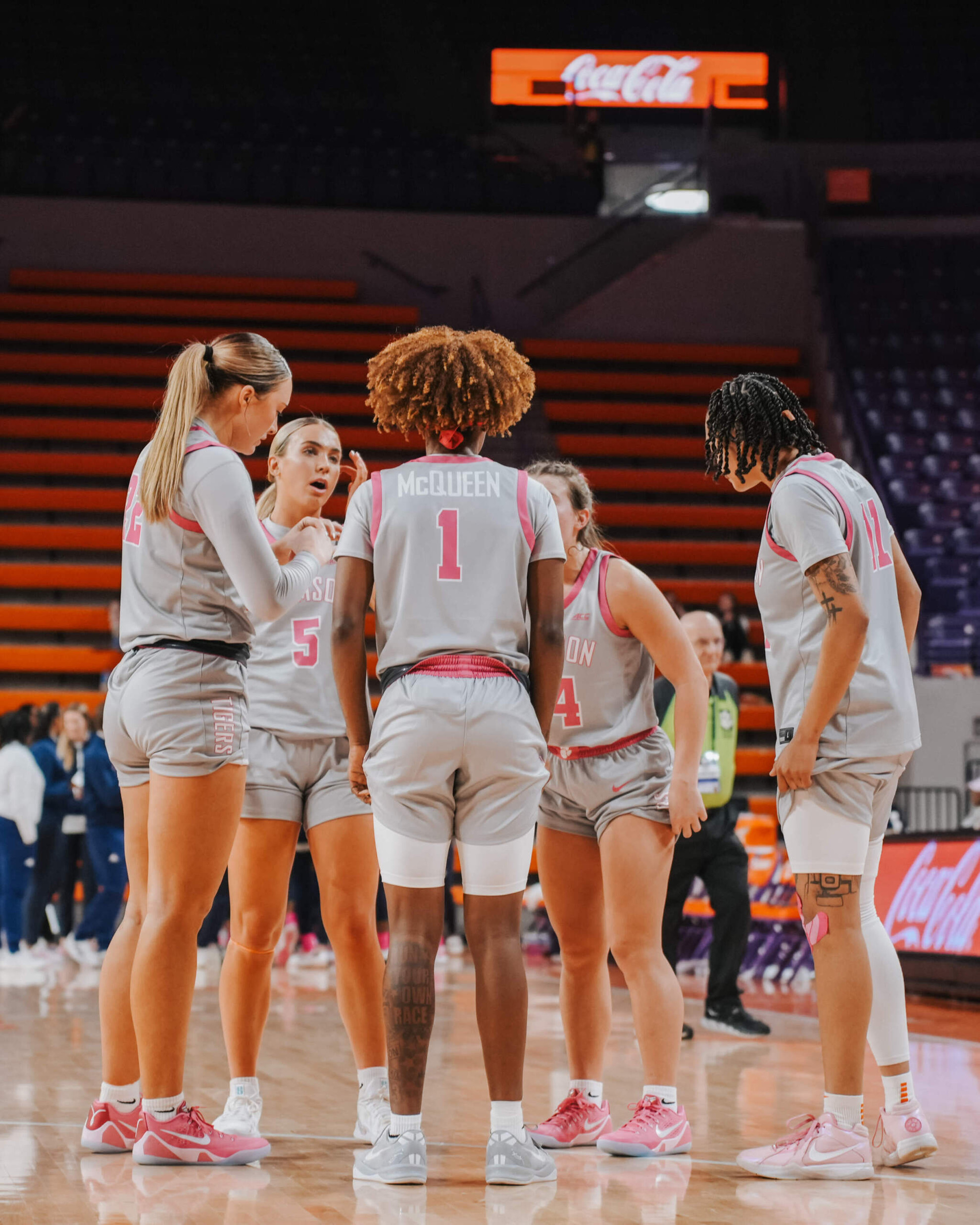 Tigers Take Down No. 19 Georgia Tech in Hoopin’ For Hope Pink Game ...