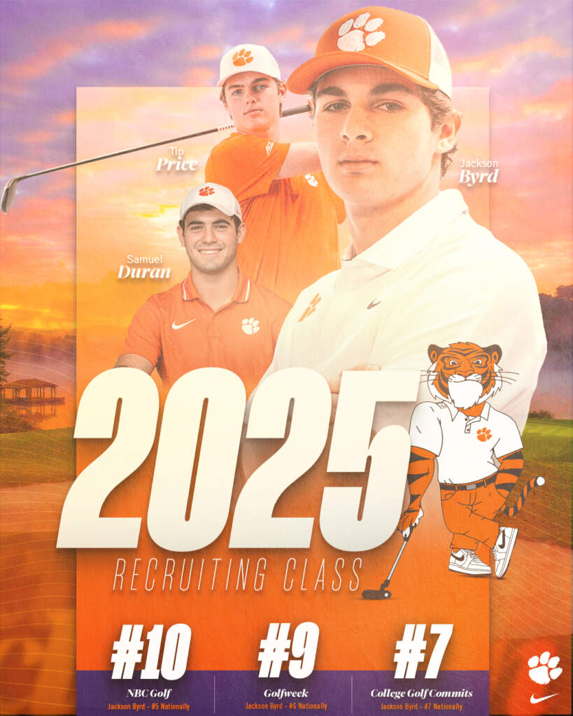 Clemson, Byrd Sign Three for 2025-26 – Clemson Tigers Official ...